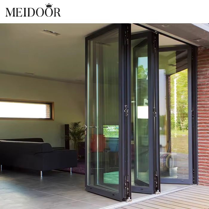 Wholesale exterior front 4 panel double glazed patio aluminium sliding ...